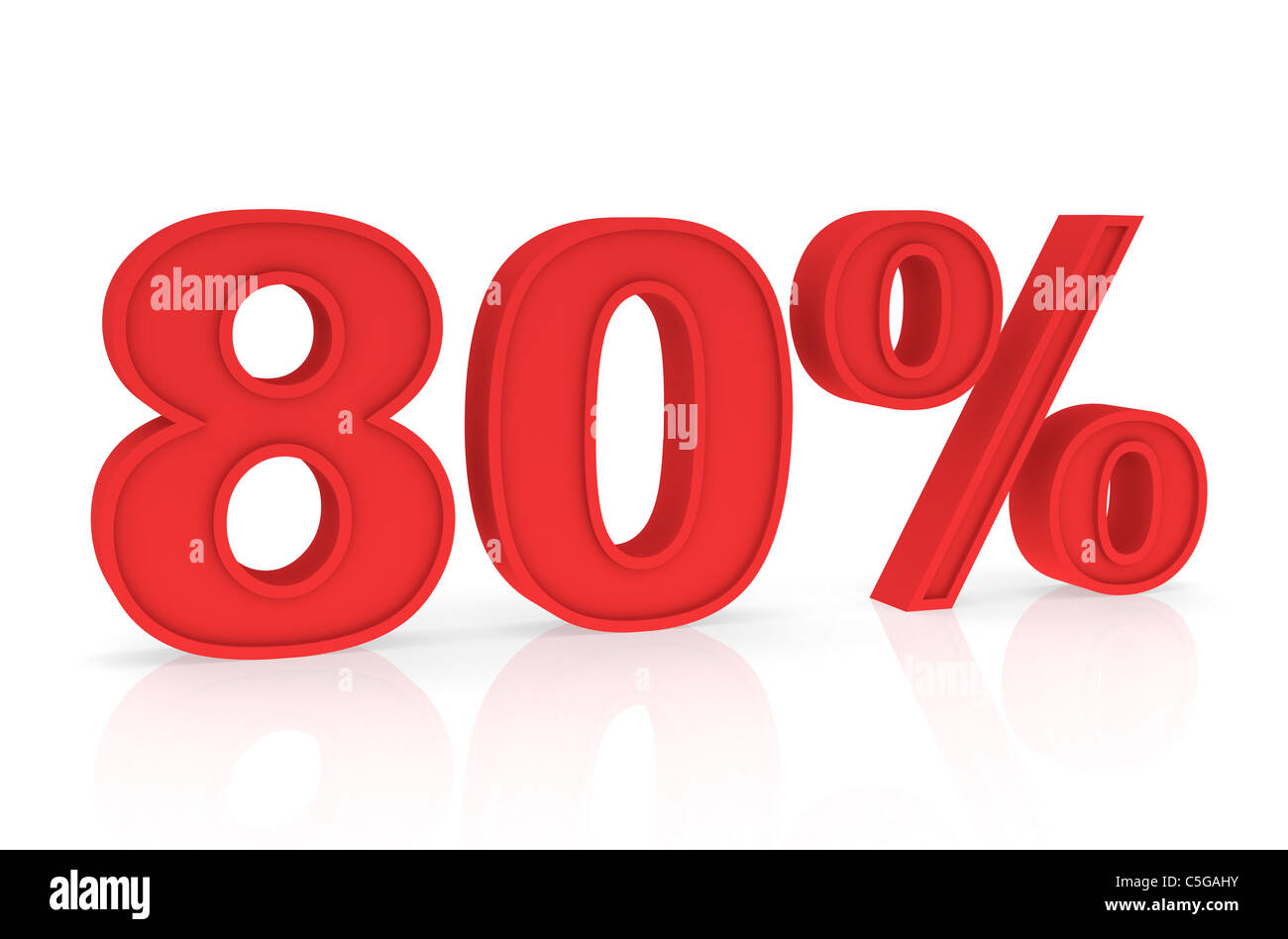 80 percent red web Cut Out Stock Images & Pictures - Alamy