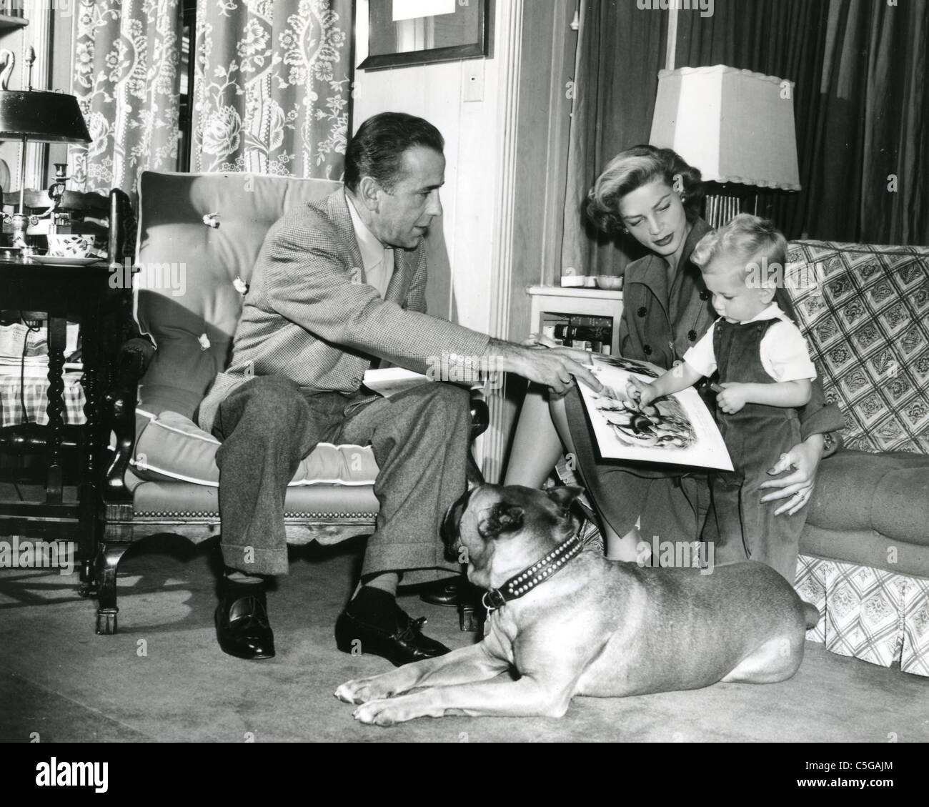 Lauren bacall humphrey bogart son hi-res stock photography and images ...