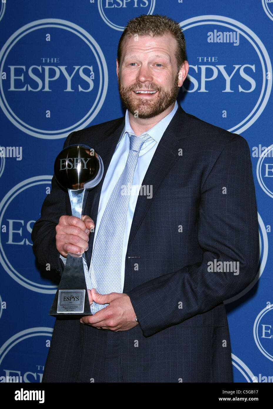 TIM THOMAS THE 2011 ESPY'S AWARDS PRESSROOM DOWNTOWN LOS ANGELES ...