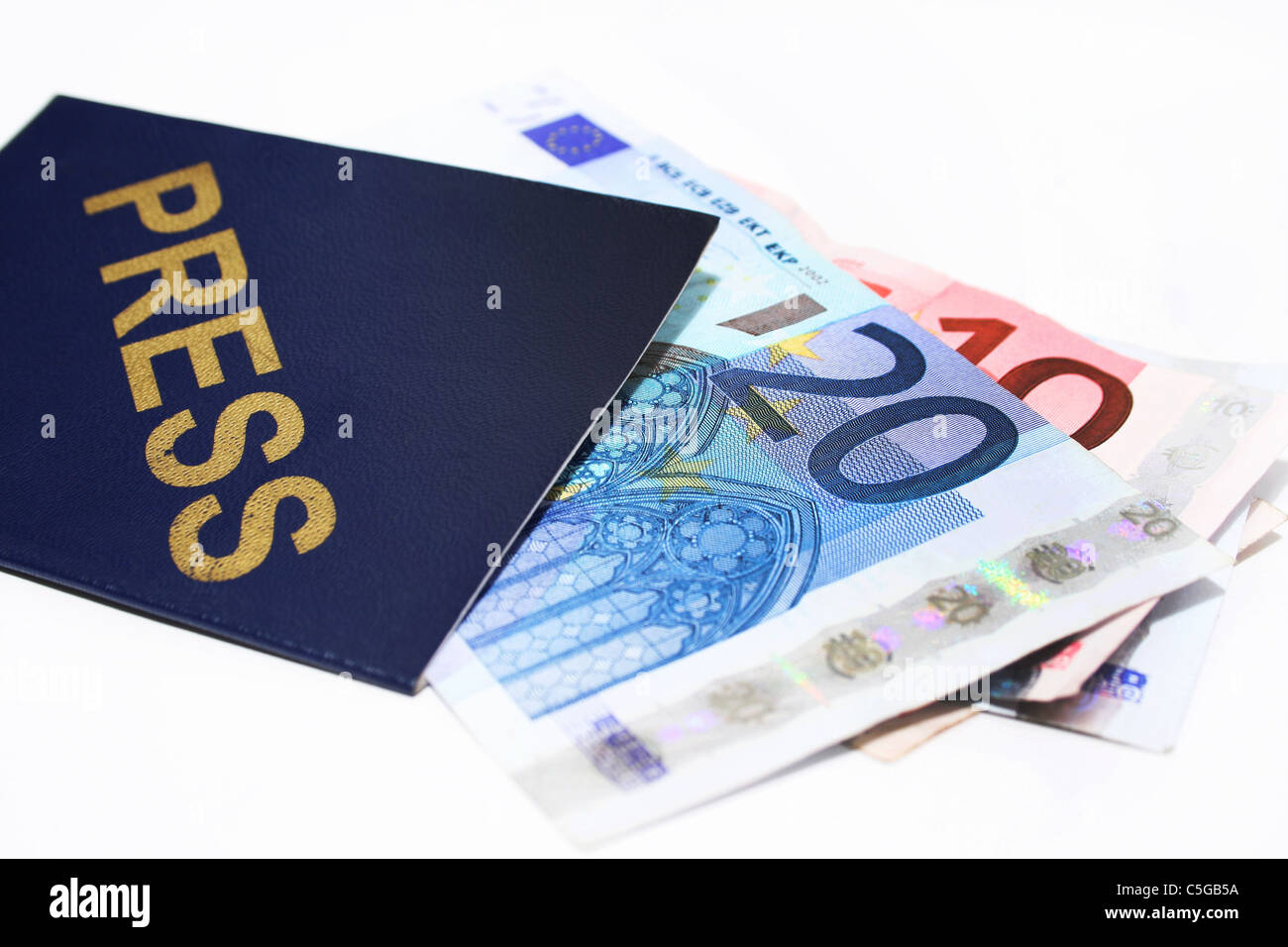 Press membership card Stock Photo - Alamy