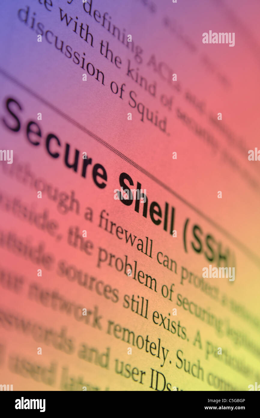 Ssh design hi-res stock photography and images - Alamy