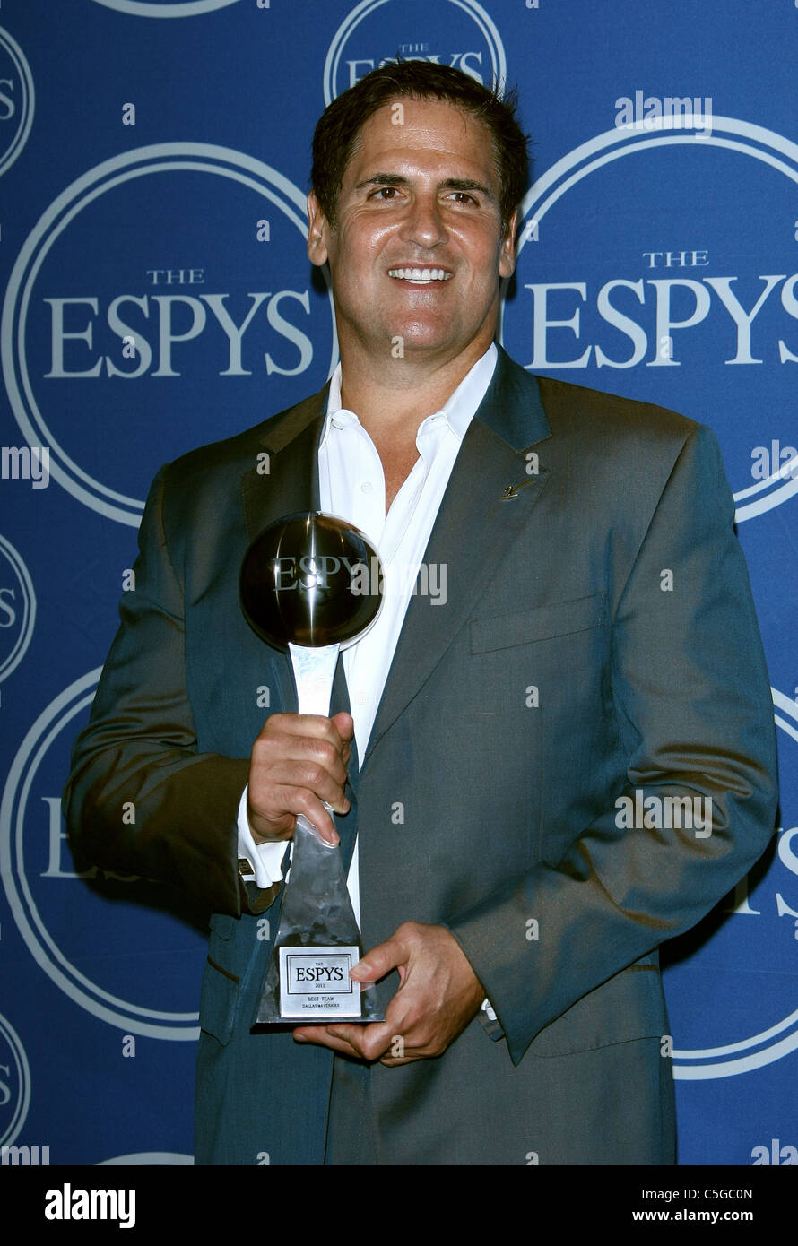 MARK CUBAN THE 2011 ESPY'S AWARDS PRESSROOM DOWNTOWN LOS ANGELES ...