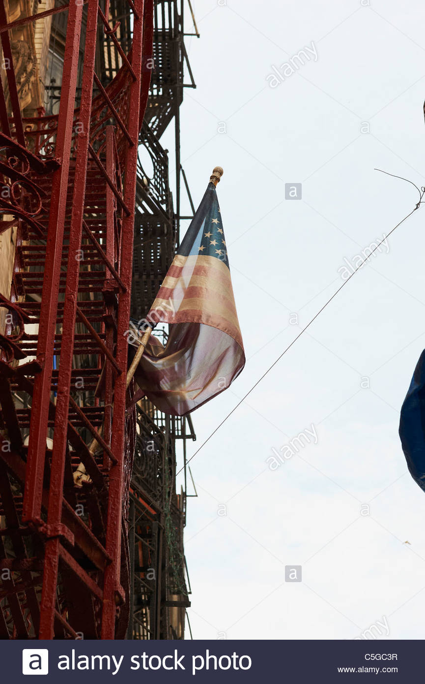 Battered American Flag High Resolution Stock Photography and Images - Alamy