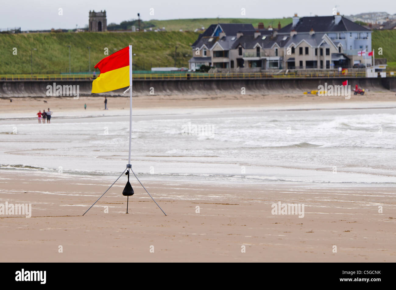 Life guard patrolled beach hi-res stock photography and images - Alamy
