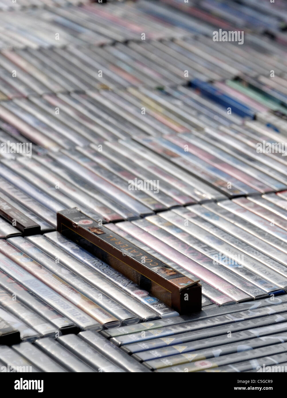 DVDs on a market stall Stock Photo - Alamy