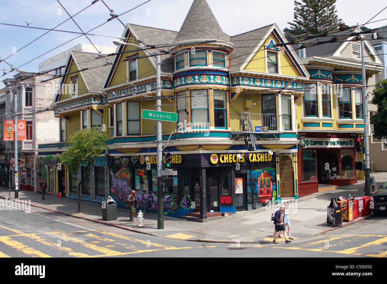 Haight ashbury park hi-res stock photography and images - Alamy