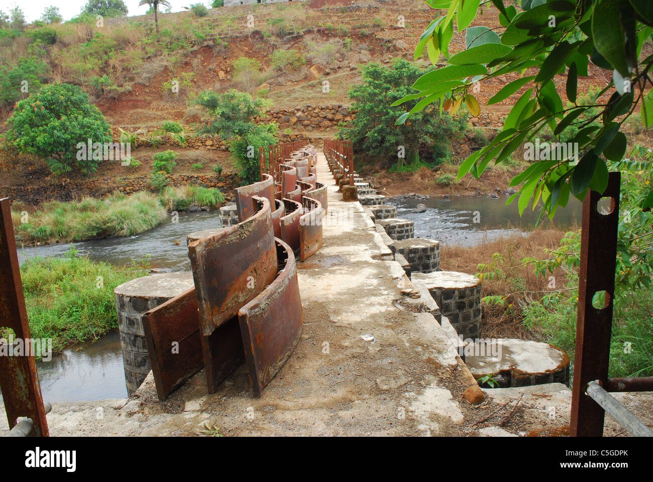 a small dam Stock Photo - Alamy