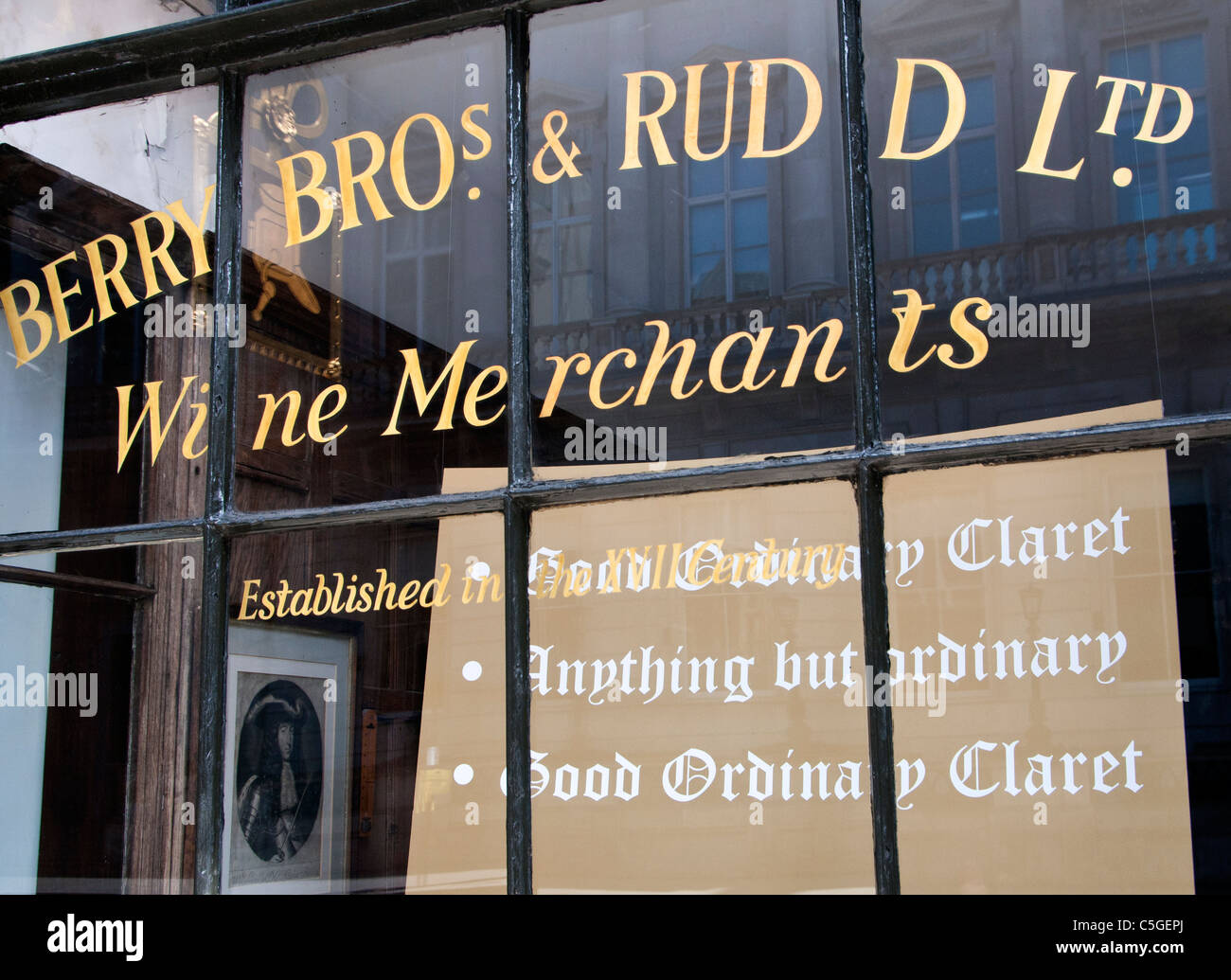Berry Bros. & Rudd, established in1698 and said to be Britain's oldest ...