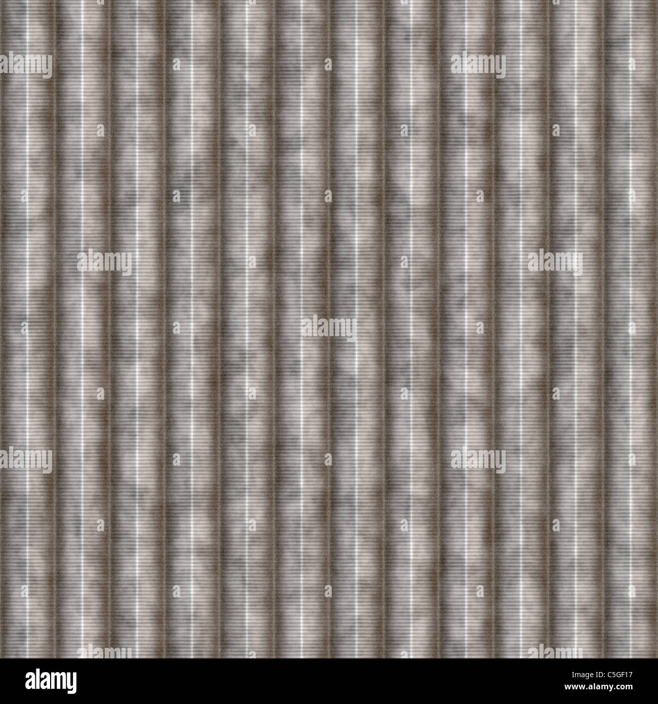 Galvanized steel texture with ridges that tiles seamlessly as a pattern ...