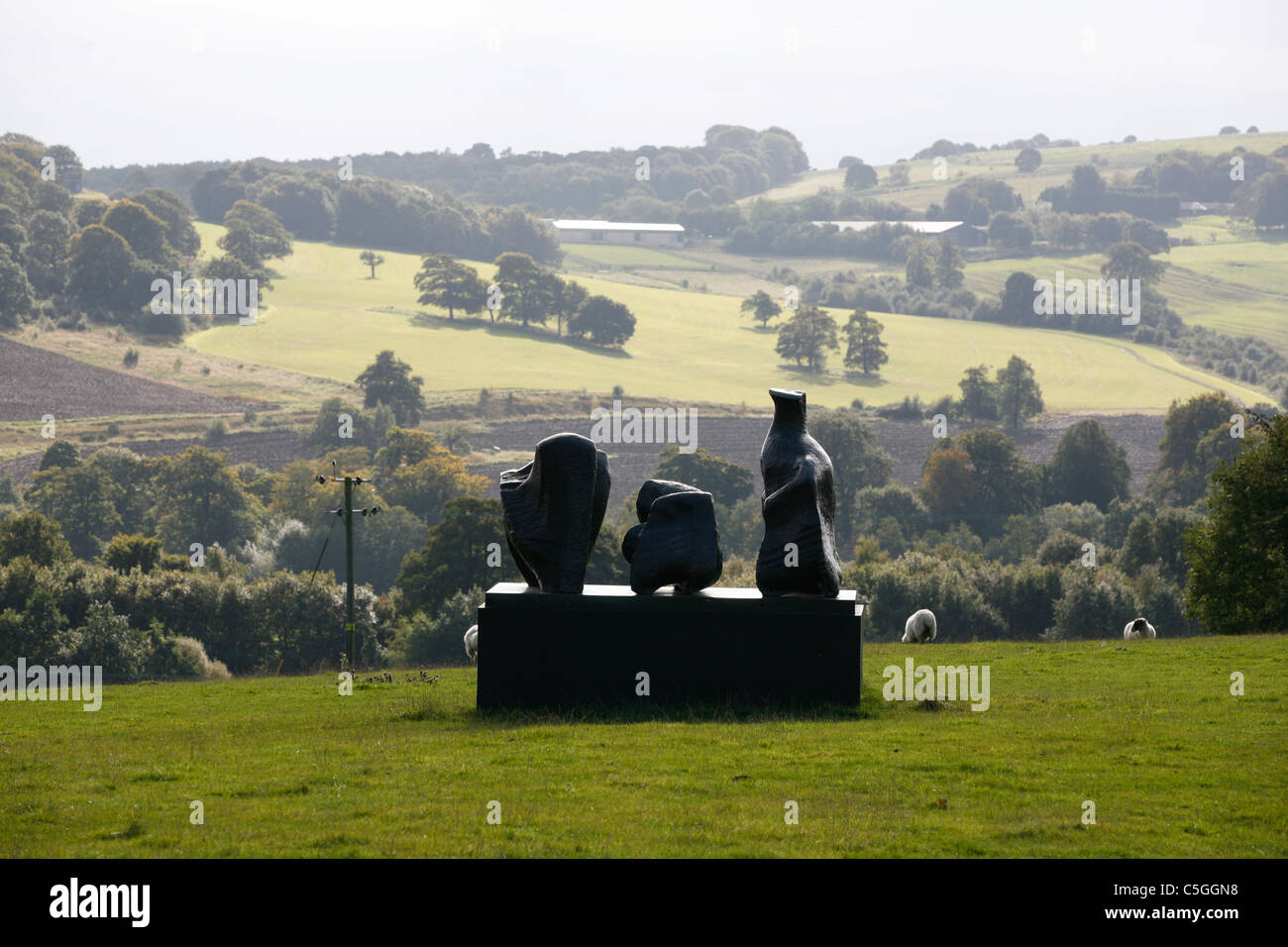 Yorkshire Sculpture Park Stock Photo - Alamy