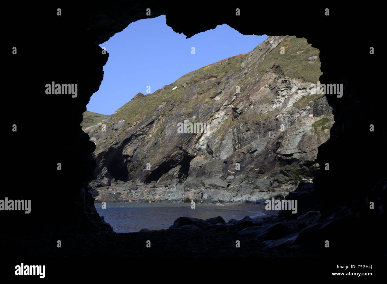 Merlins cave hi-res stock photography and images - Alamy