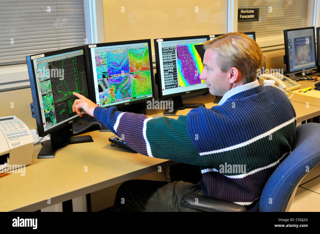 Radar doppler Meteorologist work area plan study studies map maps ...