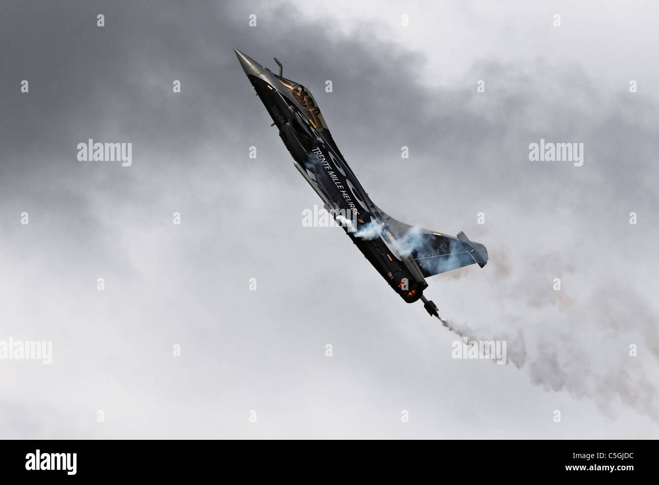 Dassualt Rafale display aircraft Stock Photo - Alamy
