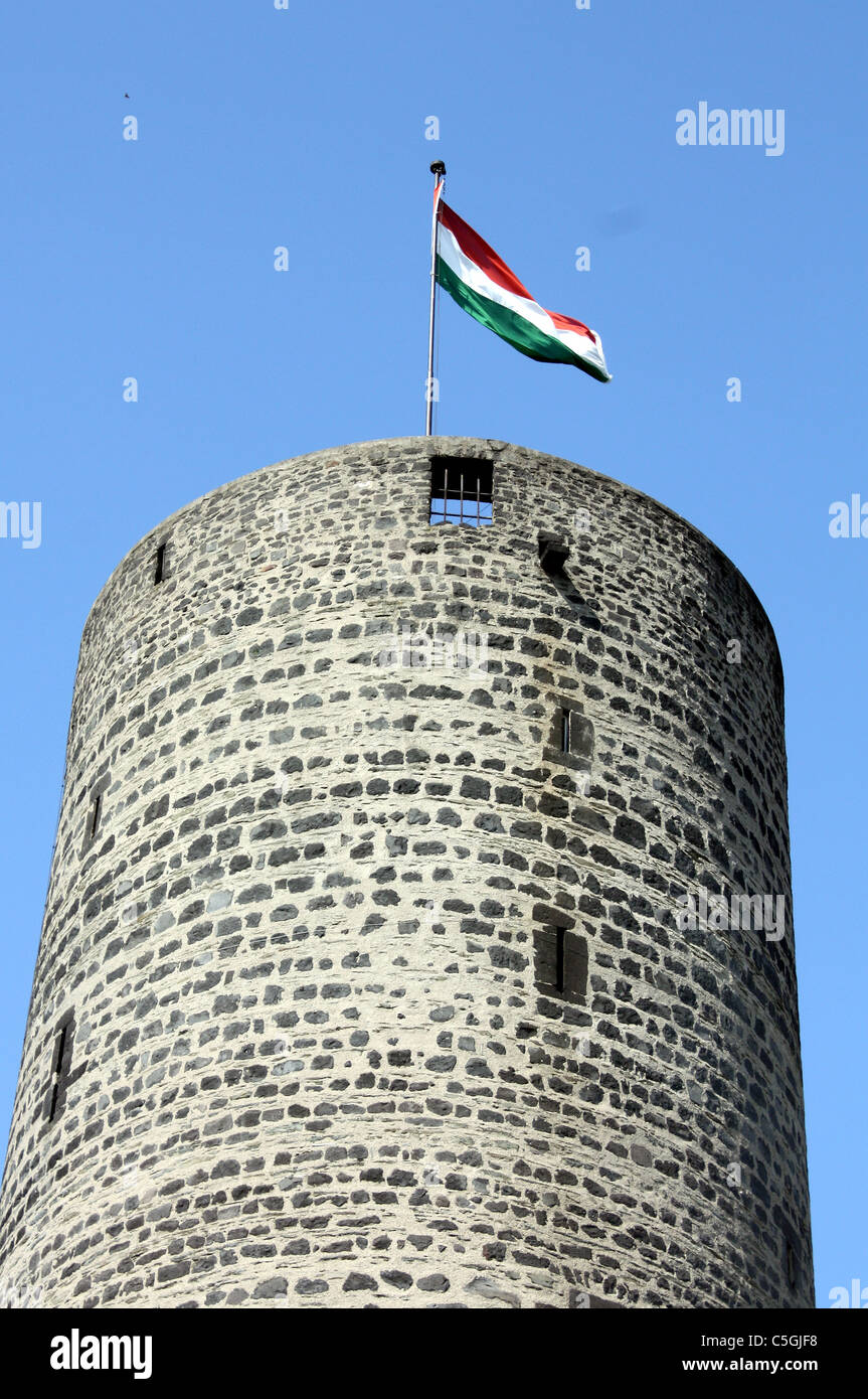 The tower of the Genoveva Castle in Mayen in Germany Stock Photo - Alamy