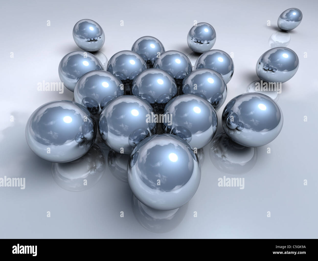 Chrome Ball Drawing