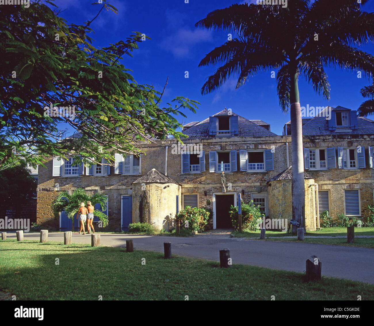 Colonial buildings, Shirley Heights, Saint John, Antigua, Antigua and ...