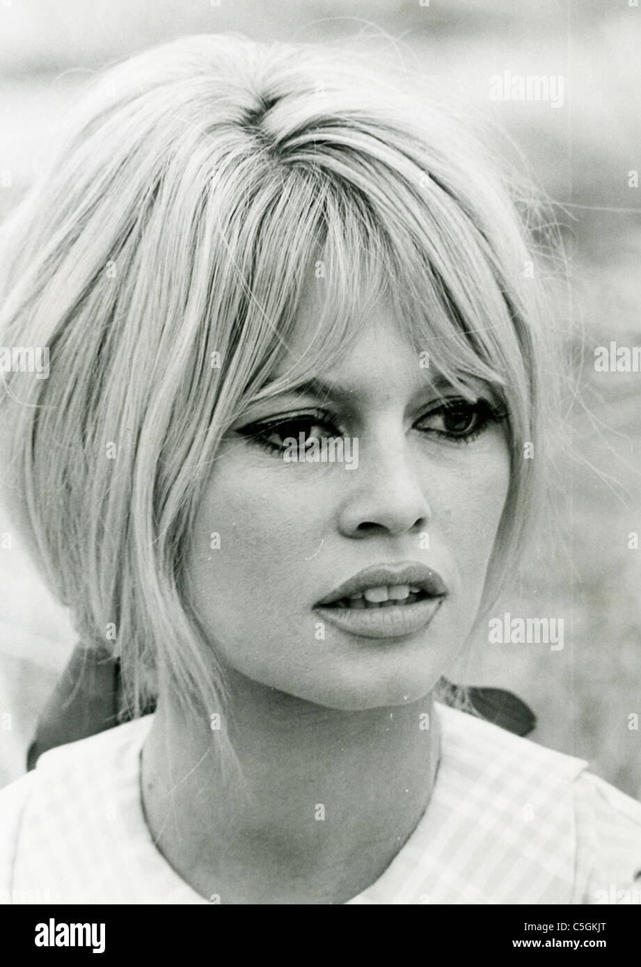 BRIGITTE BARDOT French film actress about 1966 Stock Photo - Alamy