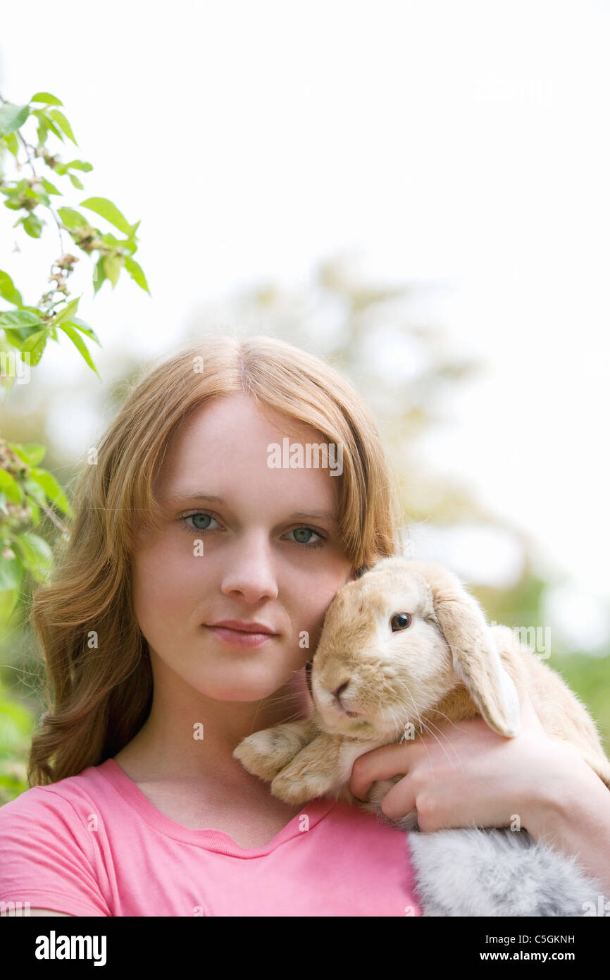 Pet rabbit hi-res stock photography and images - Alamy