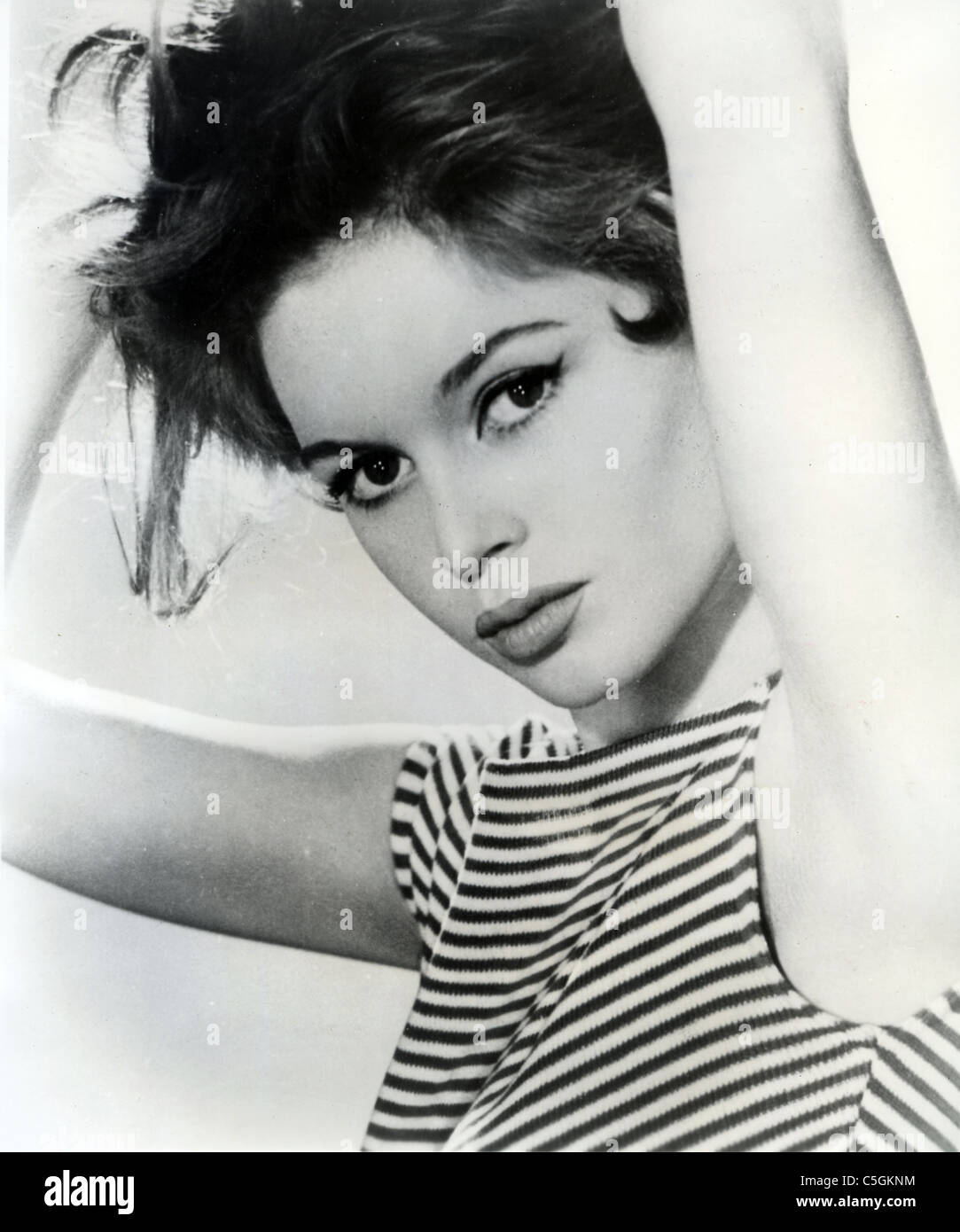 BRIGITTE BARDOT French film actress about 1953 Stock Photo - Alamy