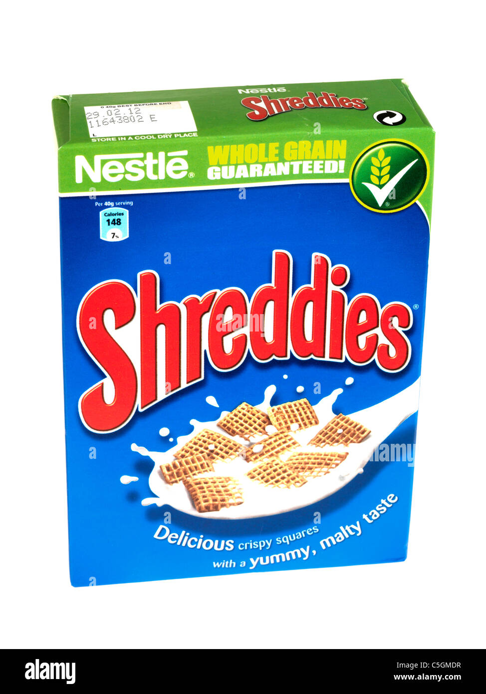 Shreddies Breakfast Cereal Stock Photo - Alamy