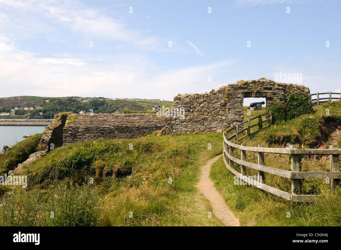 Napoleonic fort built between 1779 and 1781 Fishguard Pembrokeshire ...