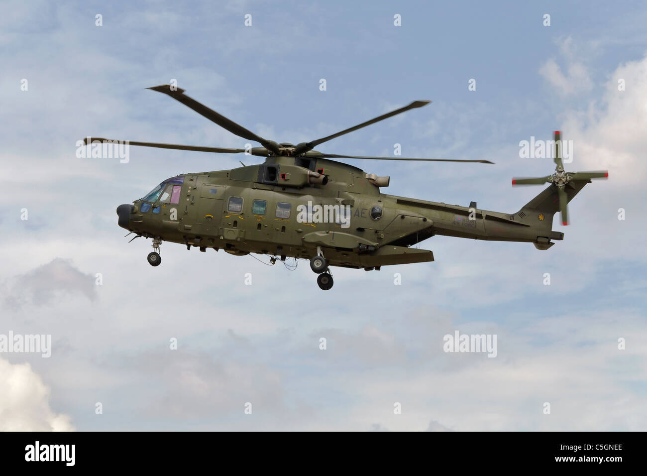 A Westland Merlin helicopter of the RAF Stock Photo - Alamy