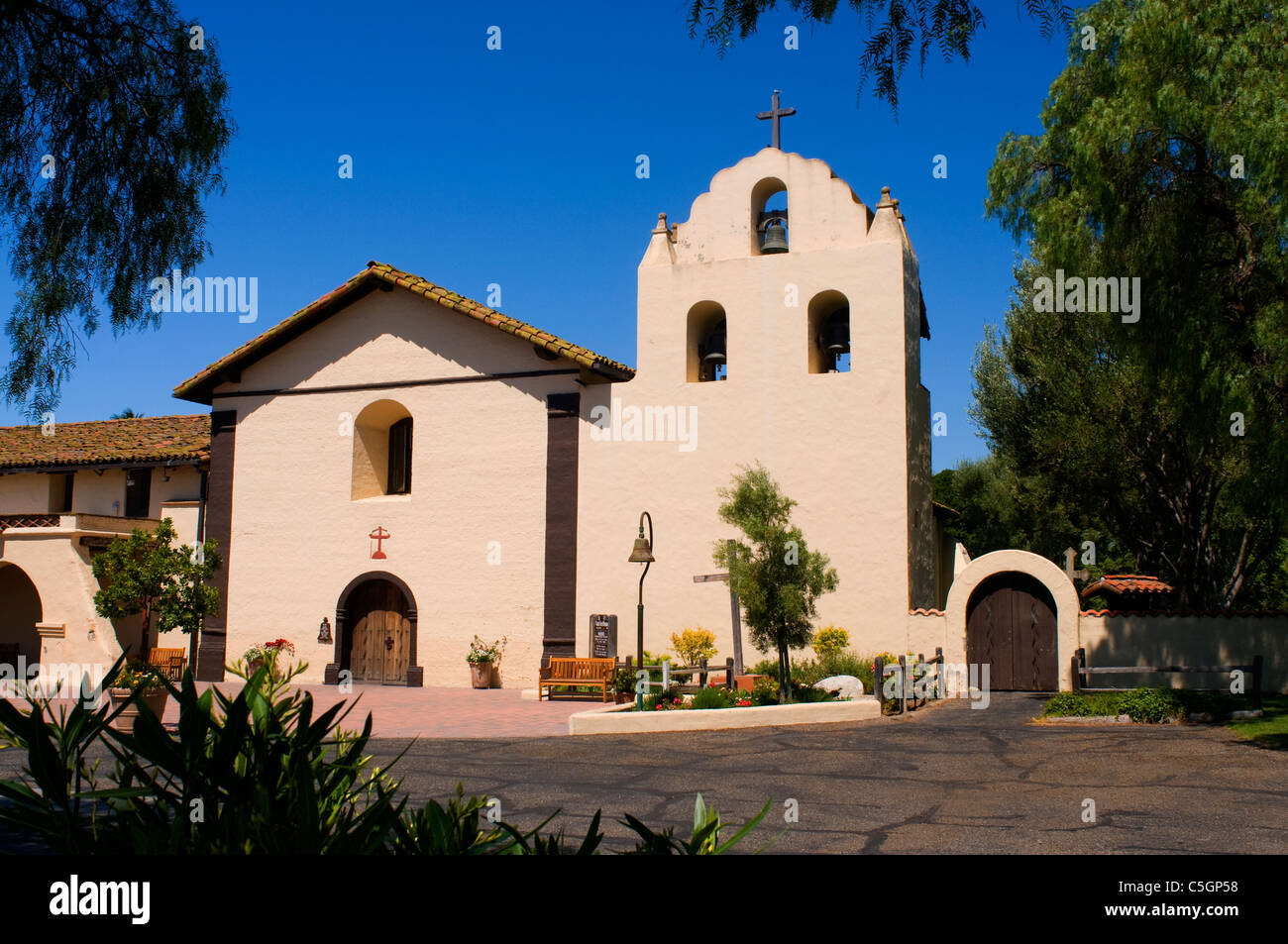 Santa ynez mission hi-res stock photography and images - Alamy