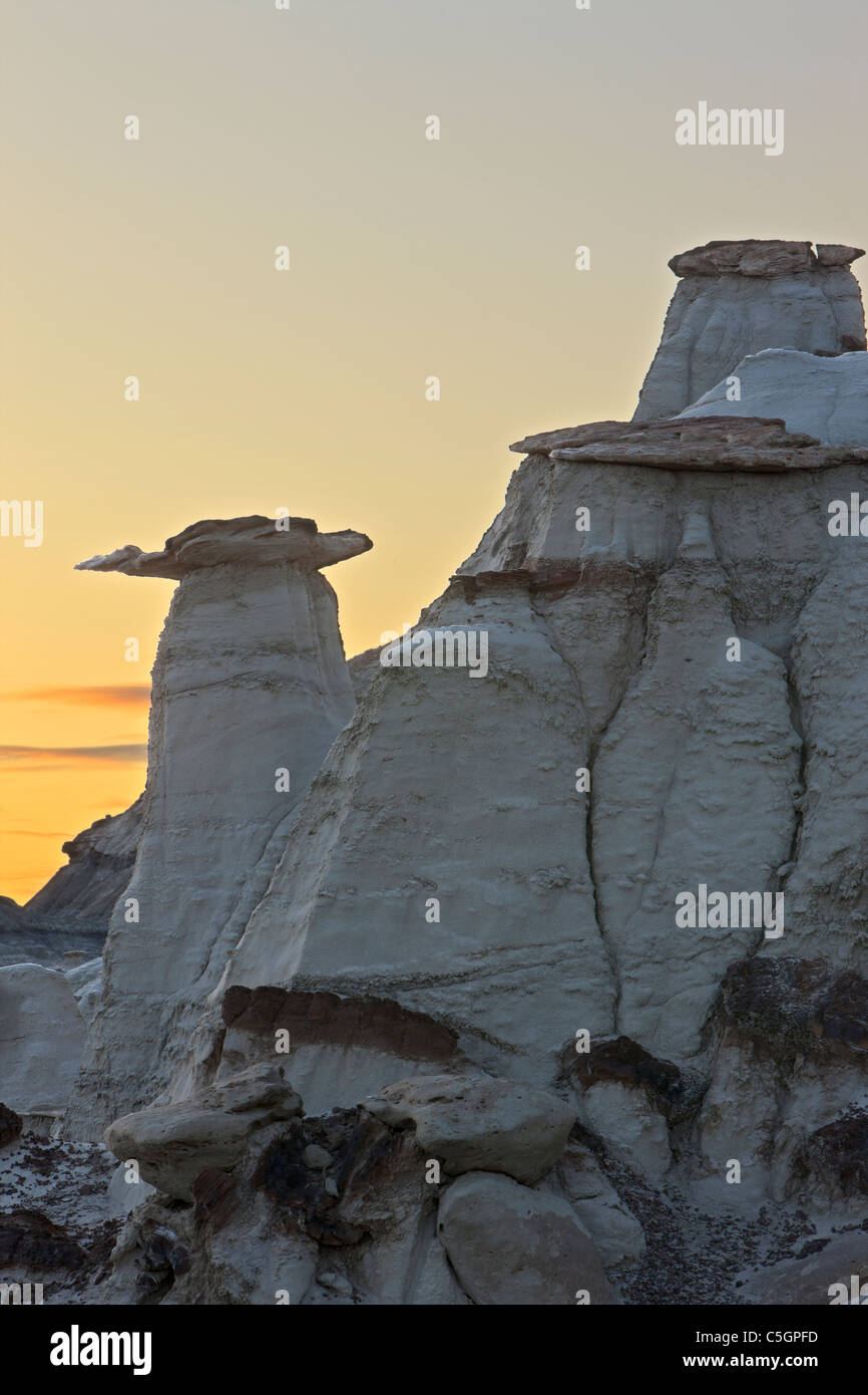 Bisti & De Na Zin Wilderness, New Mexico, USA Stock Photo - Alamy