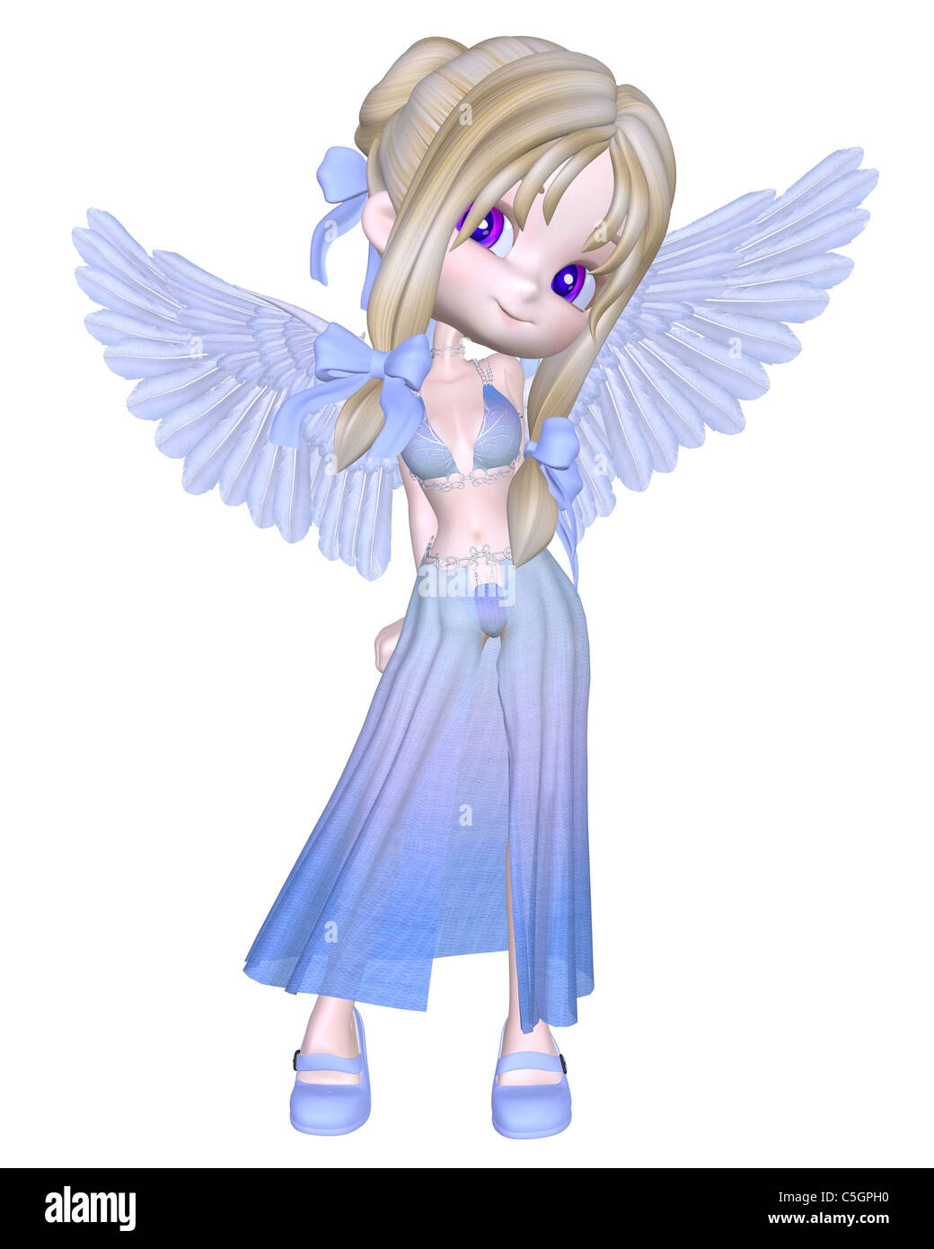 Little blonde Cut Out Stock Images & Pictures - Alamy