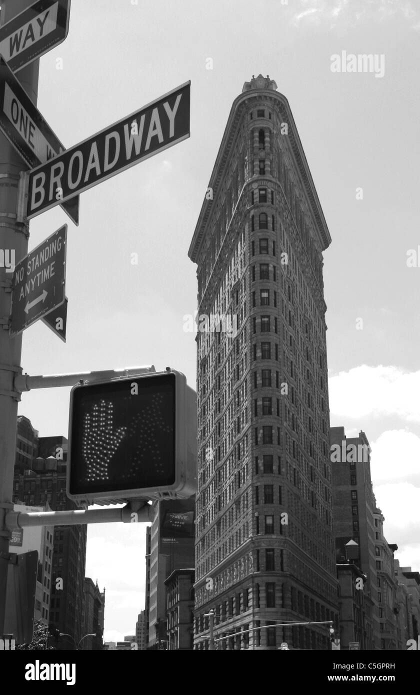 Flatiron building, new york city Black and White Stock Photos & Images ...
