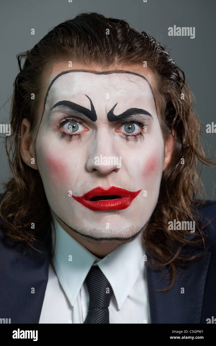 Confused clown hi-res stock photography and images - Alamy