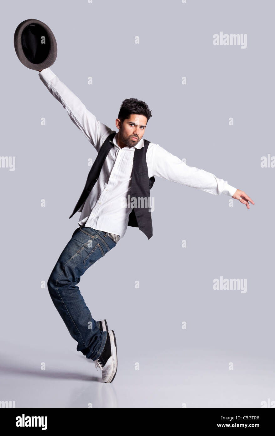 Hip hop dancer showing some movements Stock Photo - Alamy