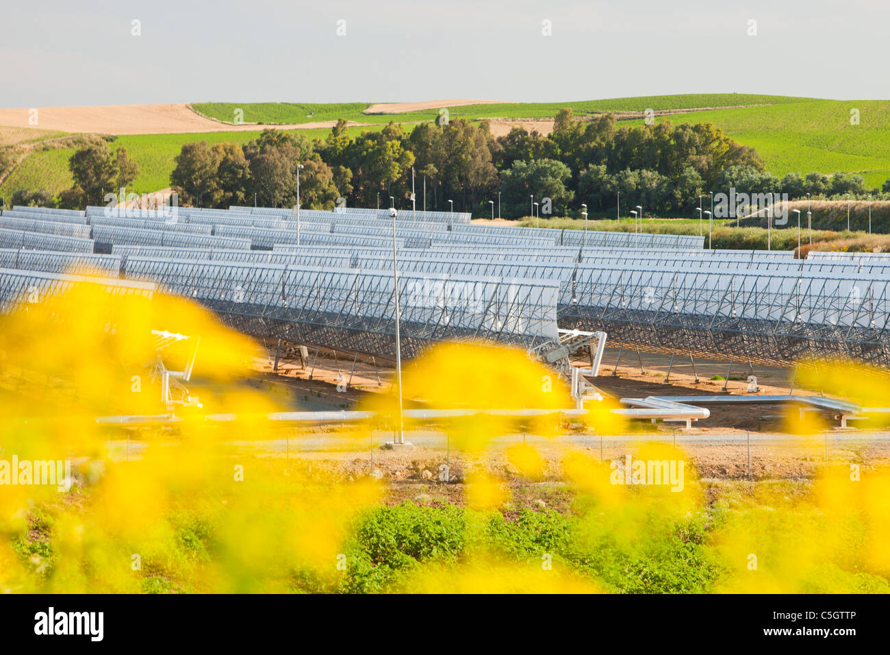 Solucar solar complex hi-res stock photography and images - Alamy