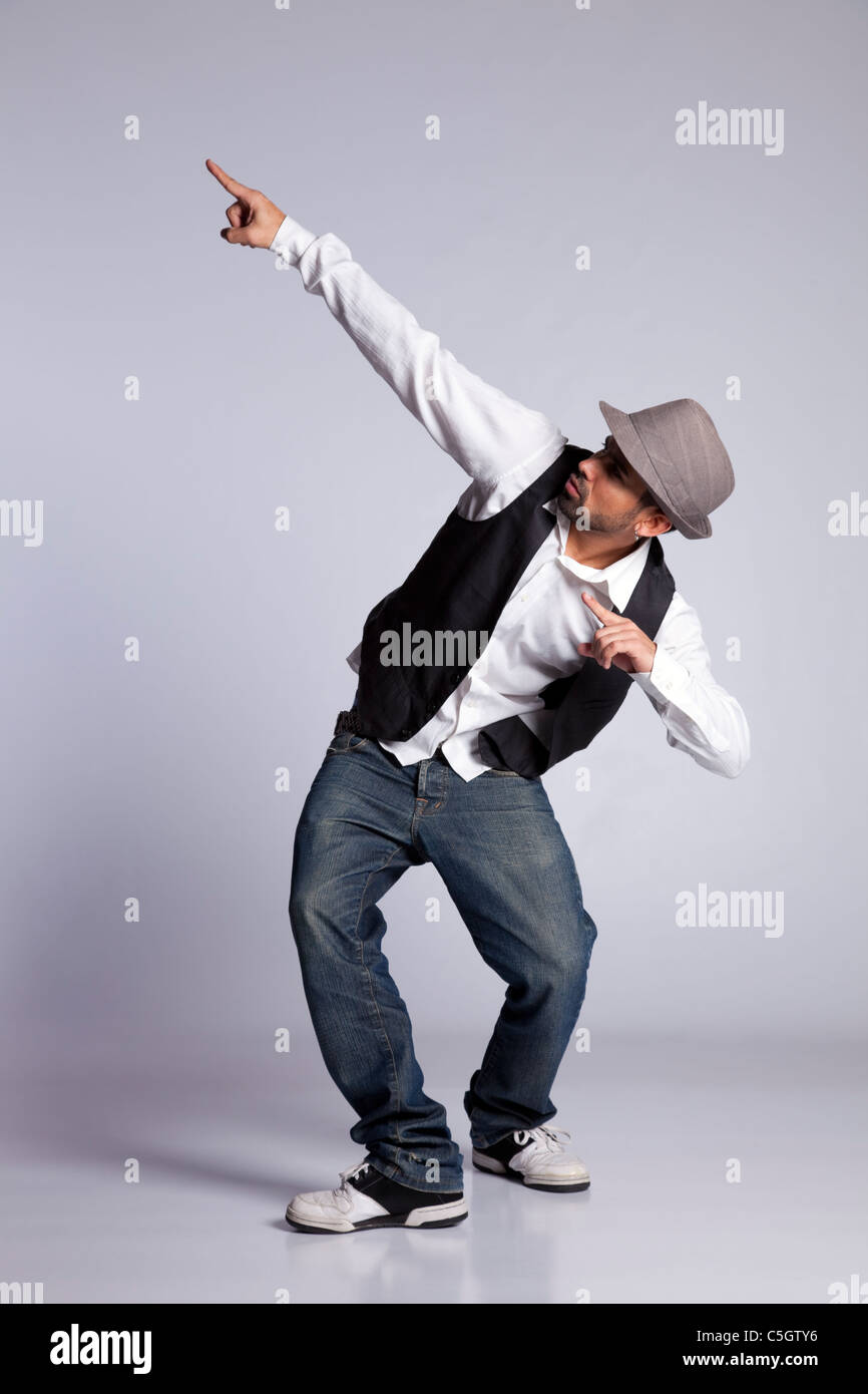 Hip hop dancer showing some movements Stock Photo - Alamy