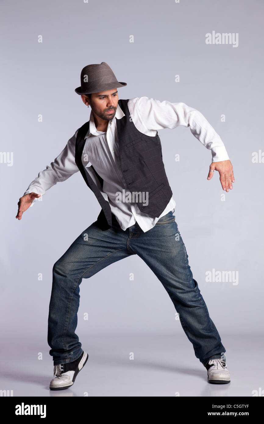 Hip hop dancer showing some movements Stock Photo - Alamy