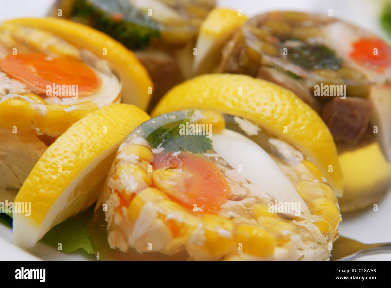 Meat jelly hi-res stock photography and images - Alamy