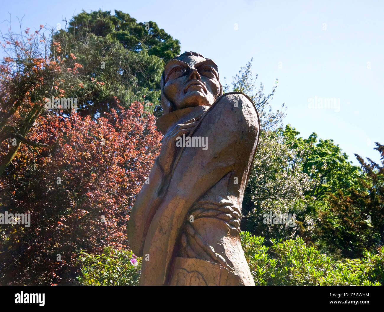 Duns park bronze sculpture Stock Photo - Alamy