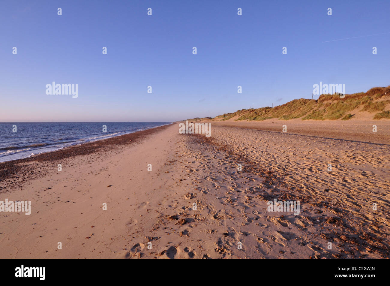 Hemsby beach Norfolk UK Stock Photo - Alamy