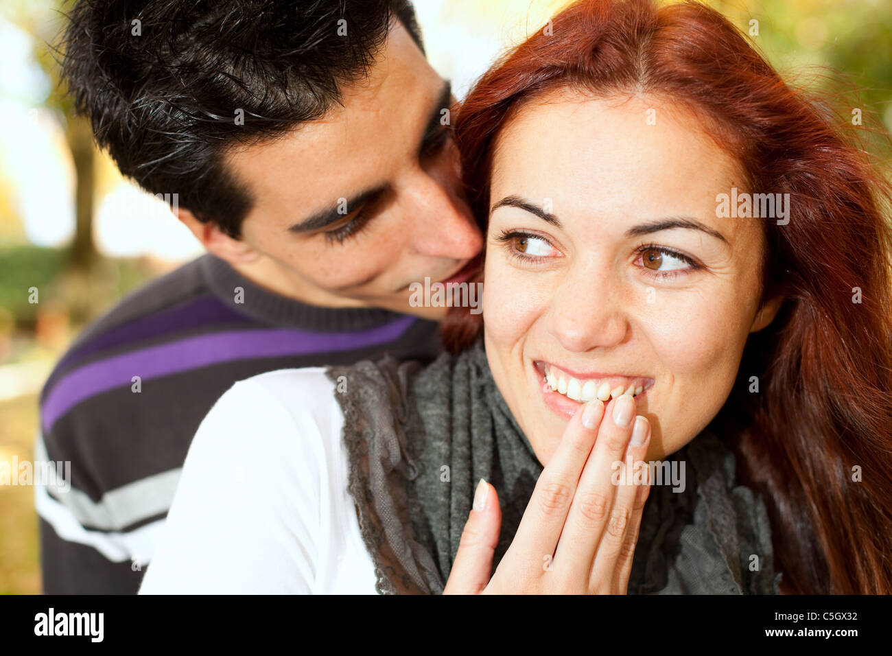 Couple romance, loving each other Stock Photo - Alamy