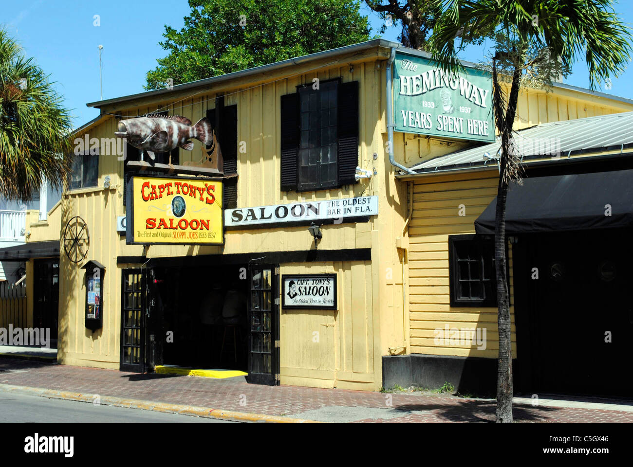 Captain Tony's Saloon Key West Stock Photo - Alamy