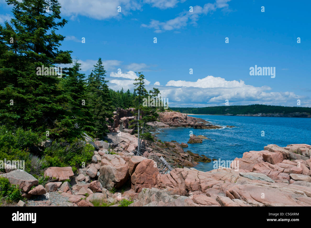 Thunder hole acadia national park hi-res stock photography and images ...