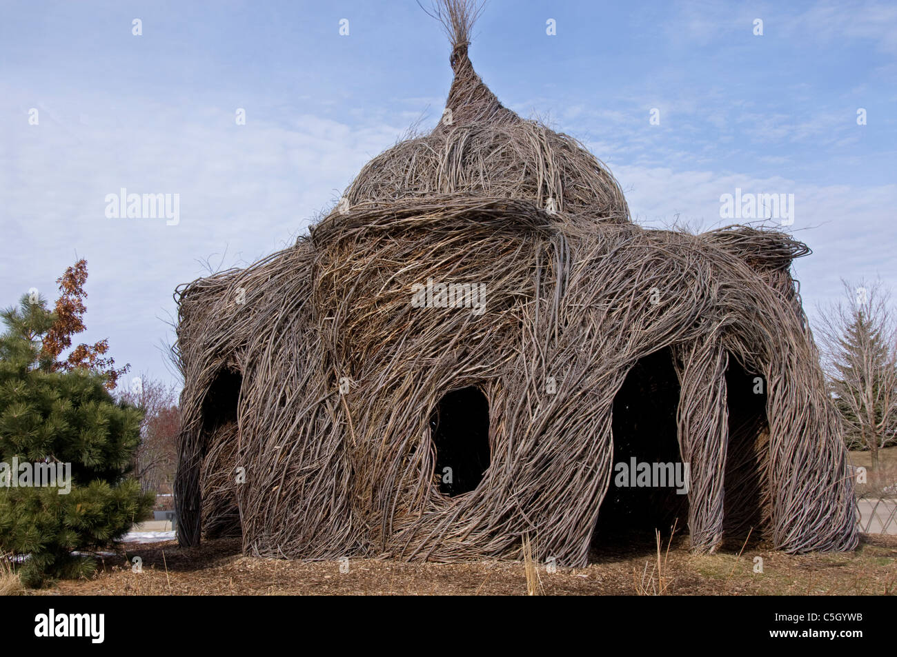 uff da palace at landscape arboretum in chanhassen minnesota Stock ...