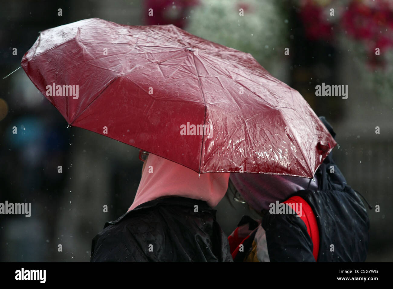 Broken umbrella hi-res stock photography and images - Alamy