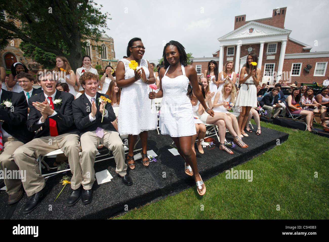 American high school student graduation Stock Photo - Alamy