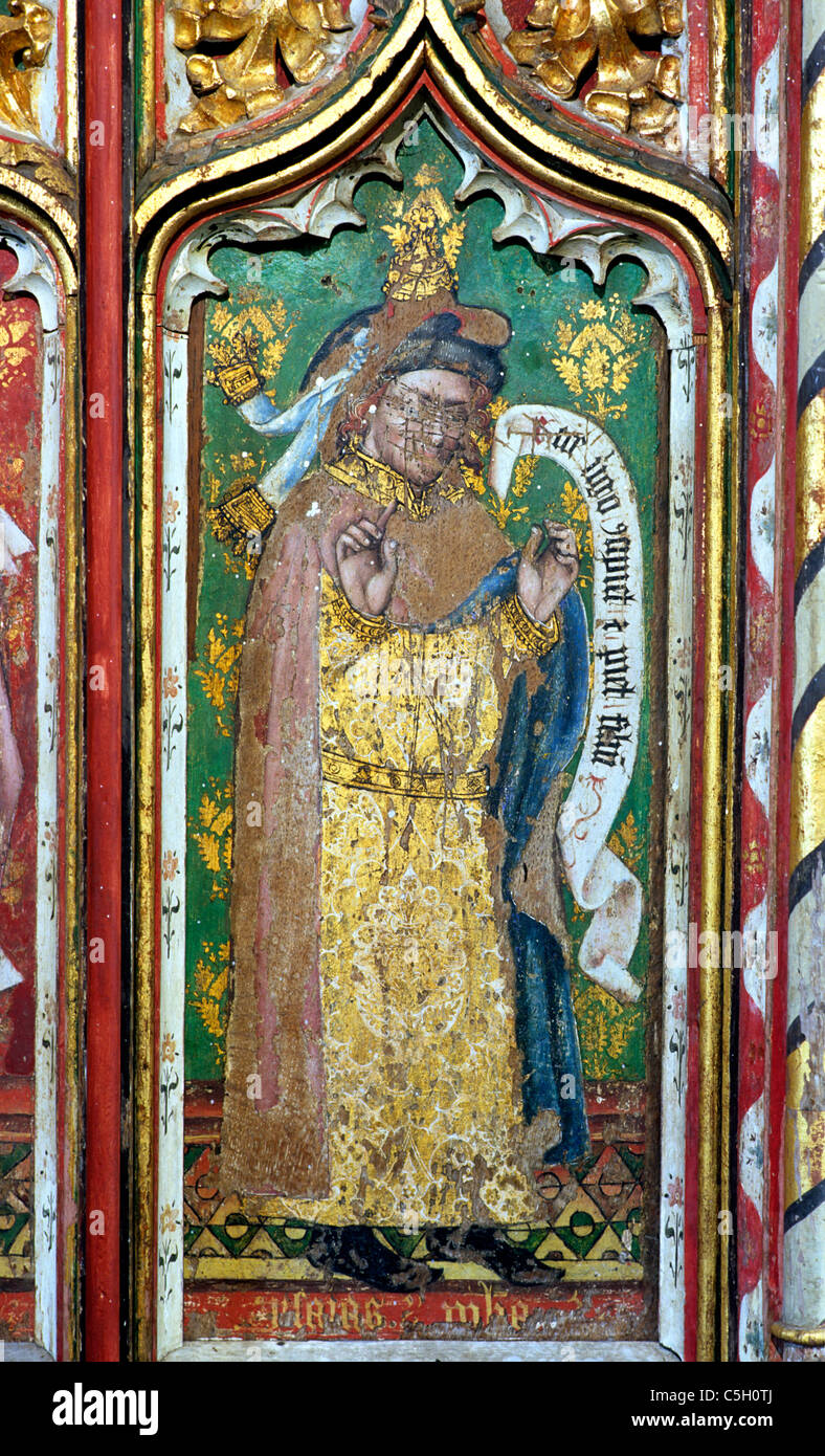 Thornham, Norfolk, rood screen, Prophet Isaiah Old Testament Prophets ...