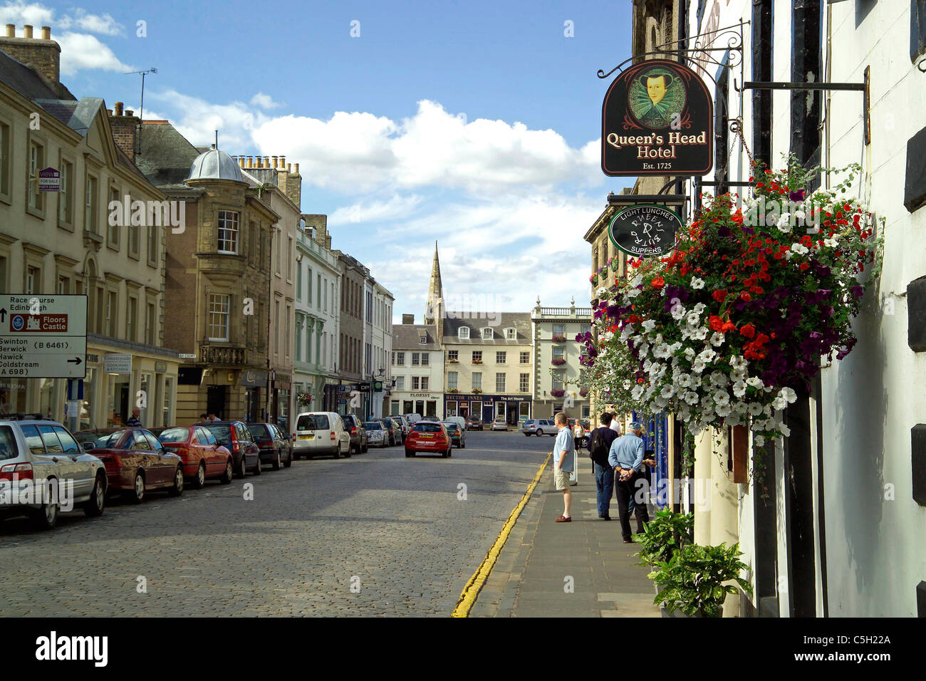 Main Street in Kelso Stock Photo - Alamy