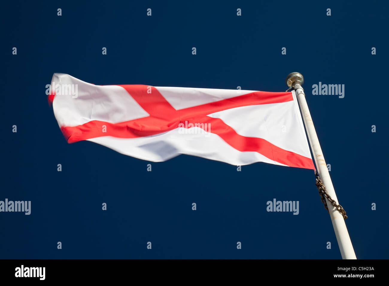 Flag of St. Patrick (Formerly flag of Ireland before independence Stock ...