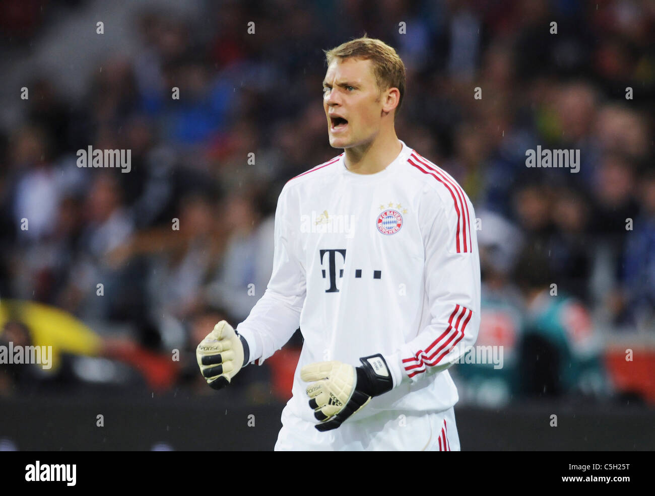 goalkeeper Manuel Neuer, FC Bayern Munchen, Muenchen, Munich Stock ...