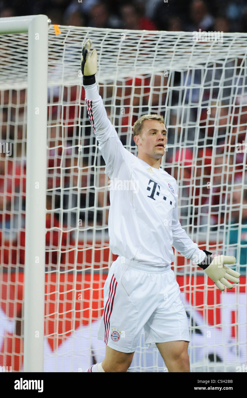 goalkeeper Manuel Neuer, FC Bayern Munchen, Muenchen, Munich Stock ...