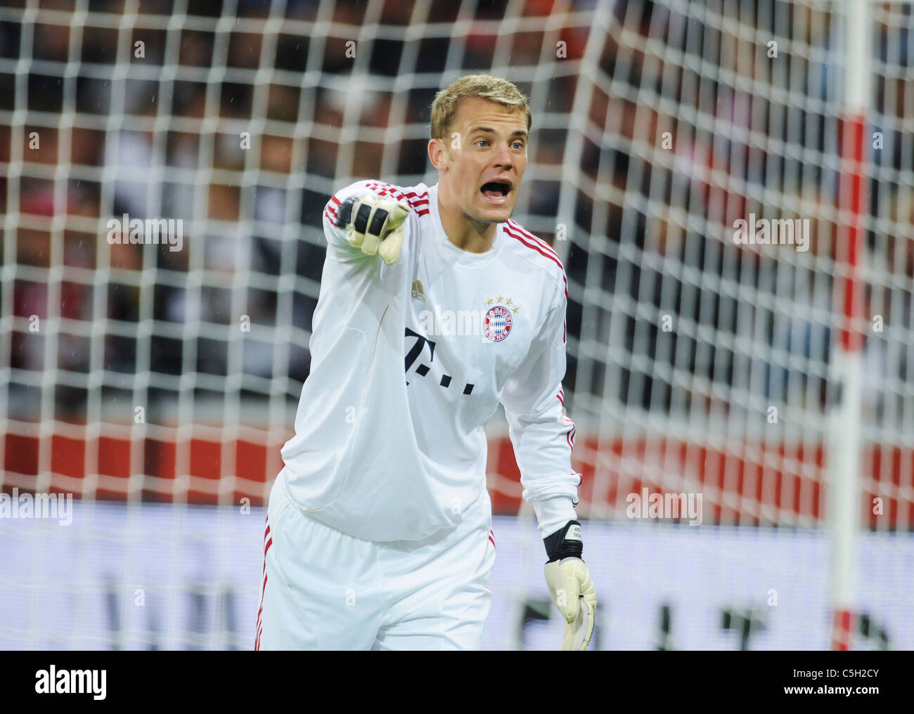 goalkeeper Manuel Neuer, FC Bayern Munchen, Muenchen, Munich Stock ...